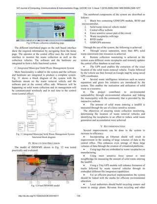 Integrated Municipal Solid Waste Management System (IMSWMS) | PDF