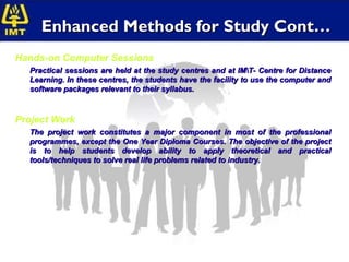 Imt -Centre Of Distance Learning | PPT
