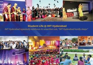 IMT Hyderabad Brochure 2018 | PDF | Professional School | Postgraduate ...