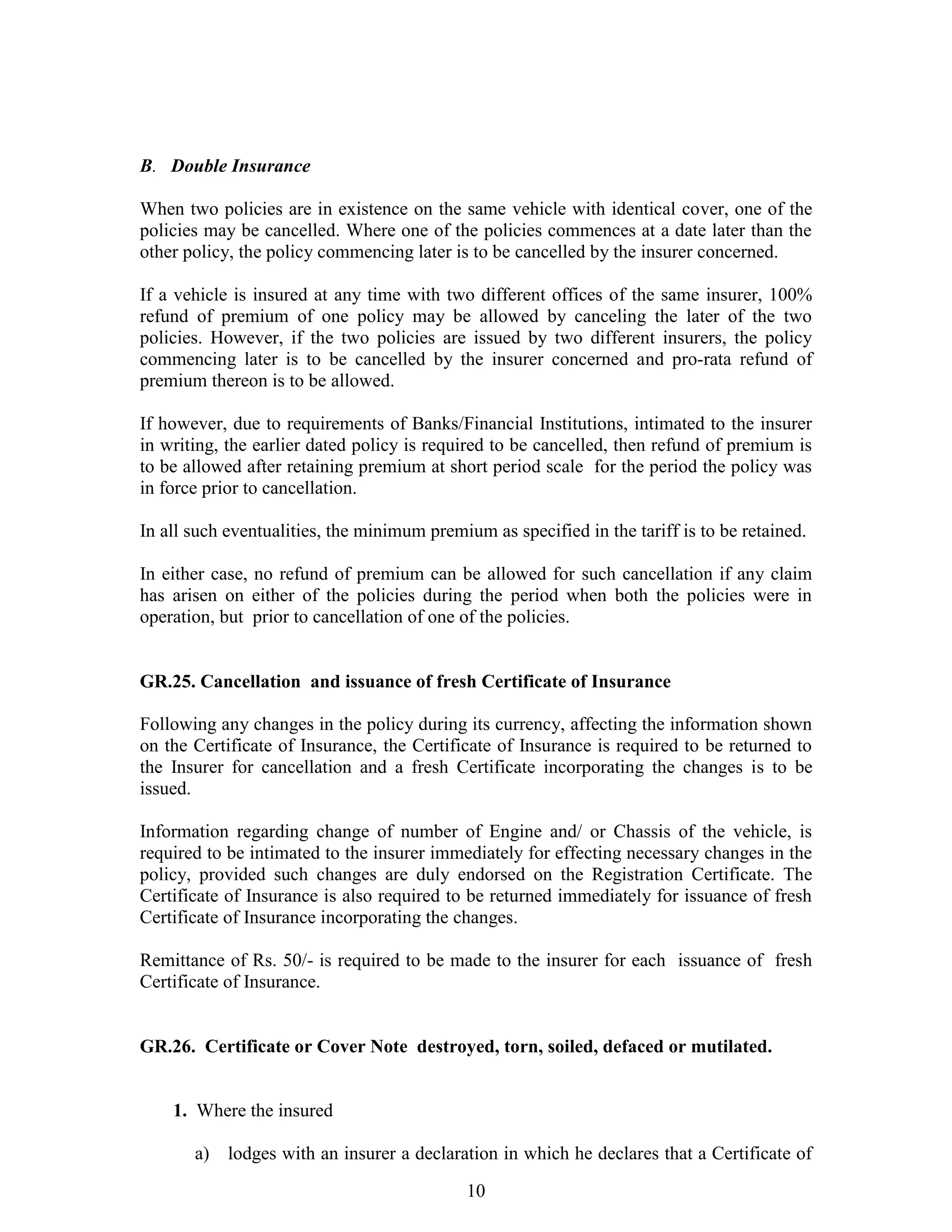 Imt Motor Insurance Tarrif Pdf