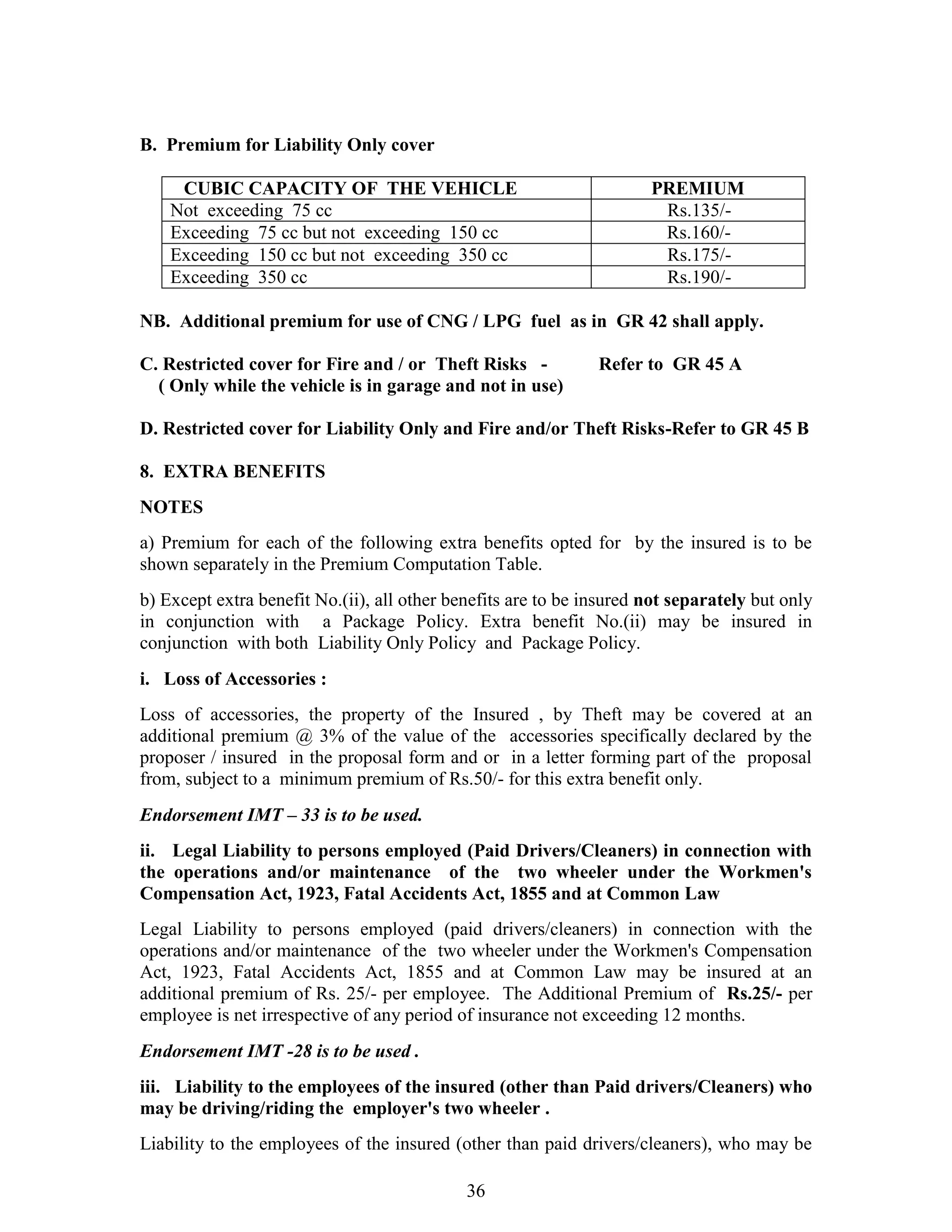 IMT-Motor-Insurance-Tarrif.pdf | Motor Insurance | Insurance