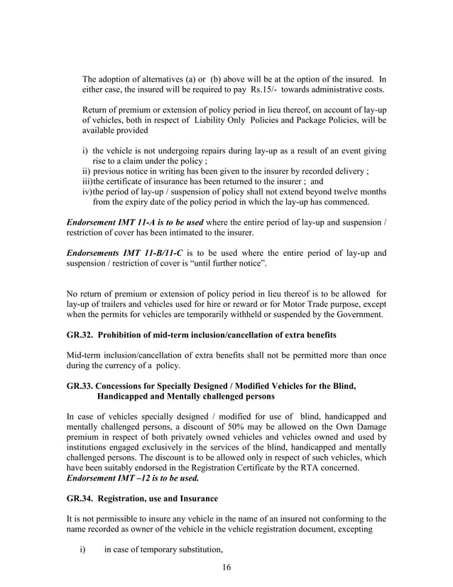 IMT-Motor-Insurance-Tarrif.pdf | Motor Insurance | Insurance