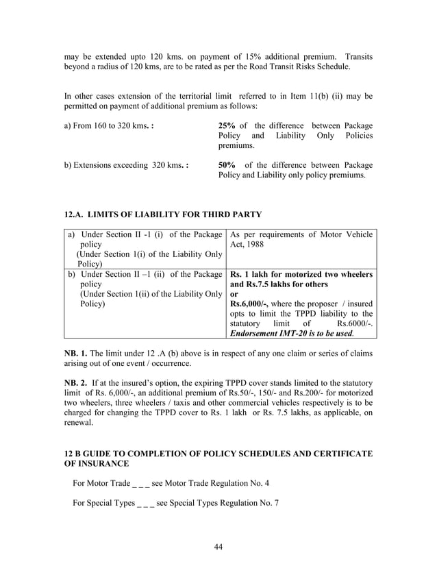 IMT-Motor-Insurance-Tarrif.pdf | Motor Insurance | Insurance