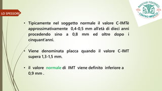 Imt doppler, marker di malattie ateroslerotiche | PPT