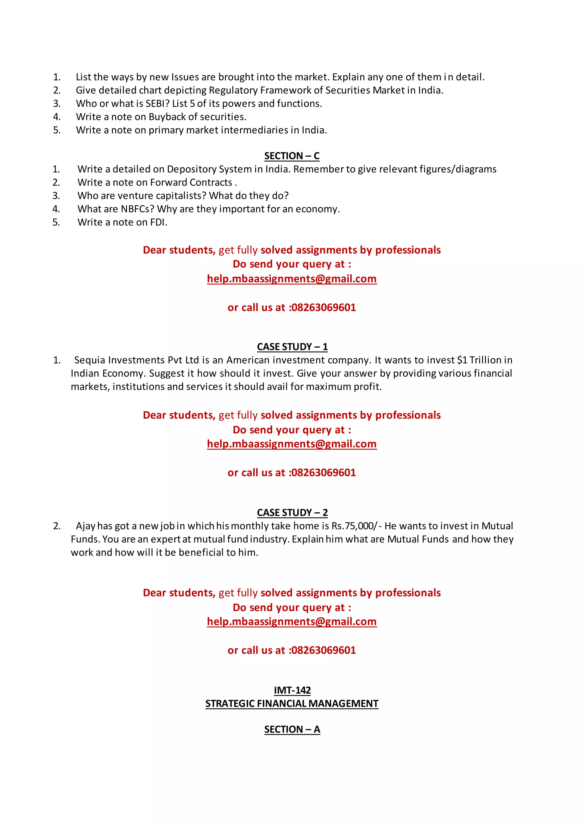 Imt ghaziabad solved case studies | PDF