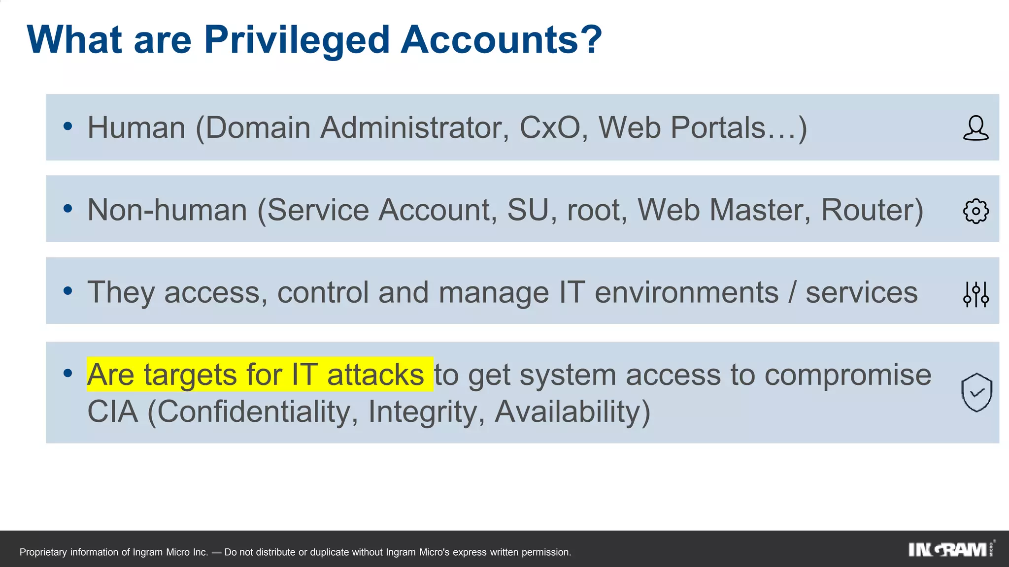 Privileged Account Management - Keep your logins safe | PPTX