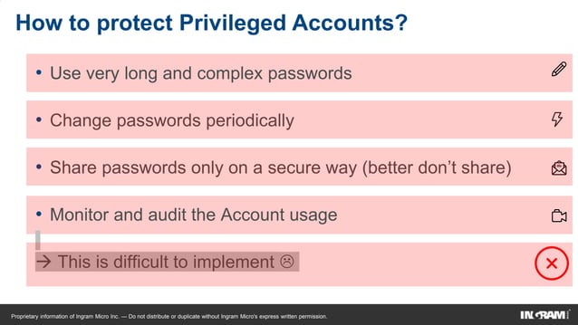 Privileged Account Management - Keep your logins safe | PPT