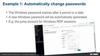 Privileged Account Management - Keep your logins safe | PPTX