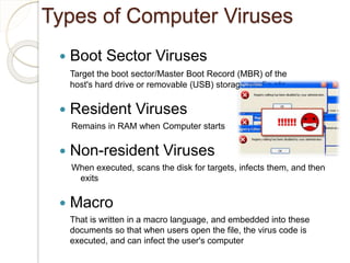 Introduction to Computer Virus | PPTX
