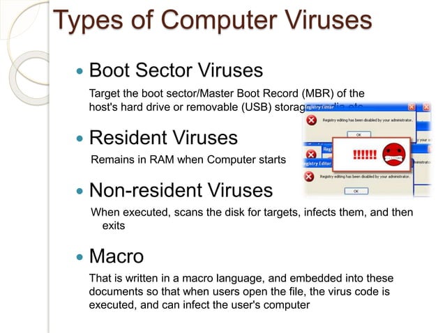 Introduction to Computer Virus | PPTX