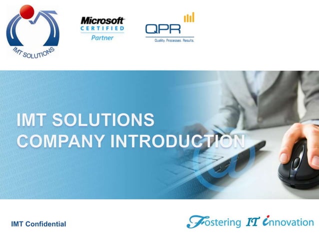 IMT Solutions - Overview of IMT | PPT