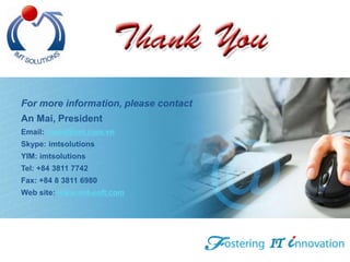 IMT Solutions - Overview of IMT | PPT