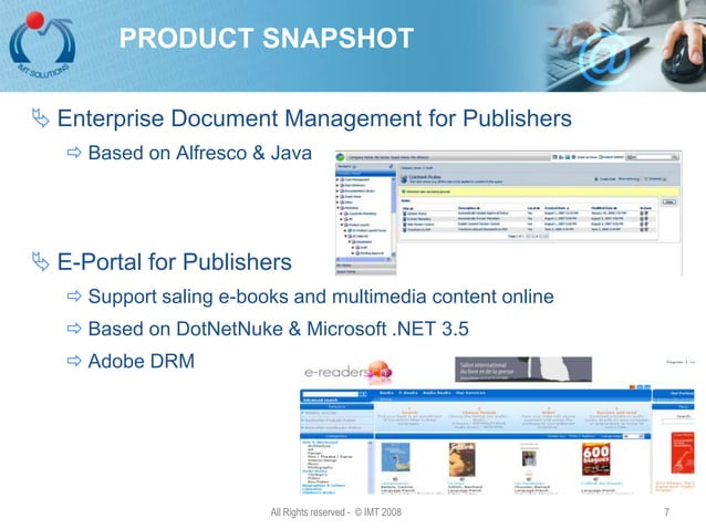 IMT Solutions - Overview of IMT | PPT