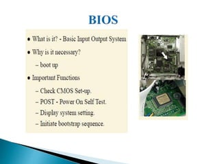 presentation on introduction of computer hardware | PPT