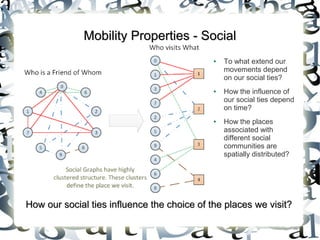Modeling the Social, Spatial, and Temporal dimensions of Human Mobility ...