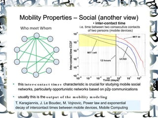 Modeling the Social, Spatial, and Temporal dimensions of Human Mobility ...
