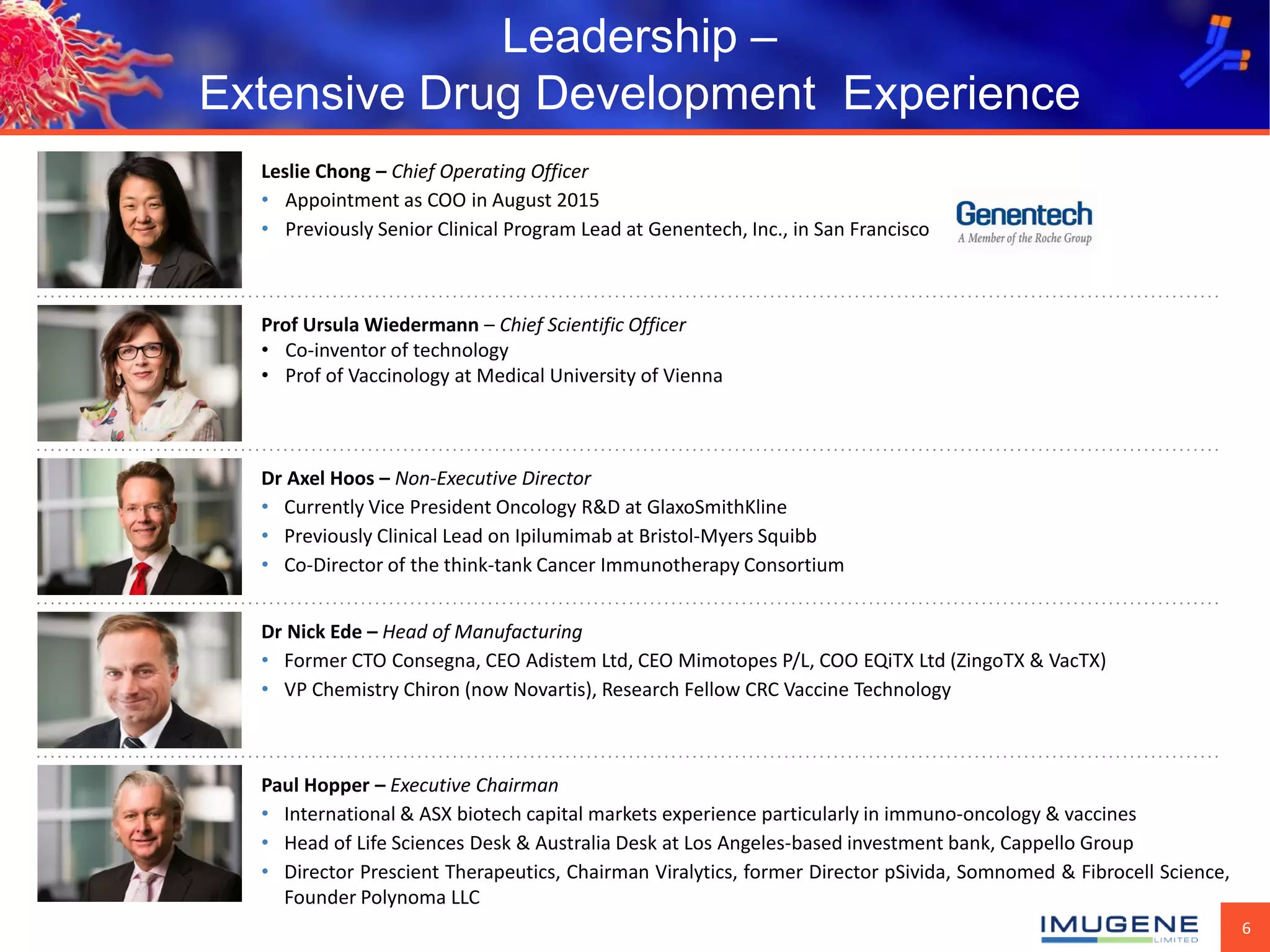 Imugene Corporate Presentation | PPT