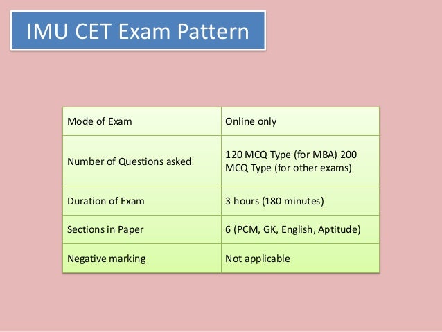 IMU CET coaching in chandigarh | PPTX