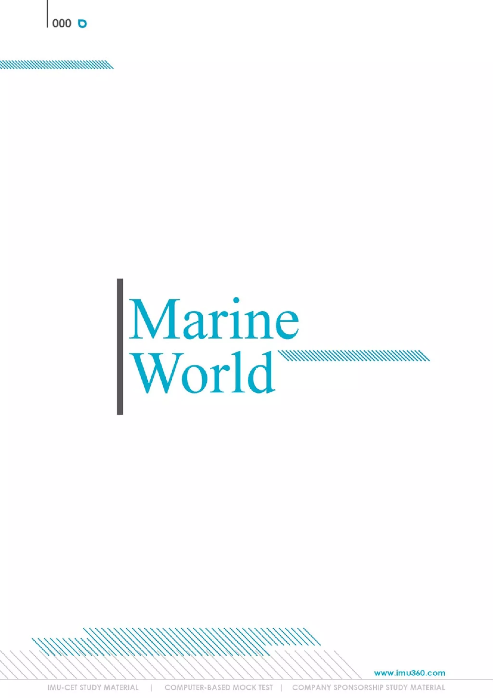IMU CET Study Material Sample | PDF