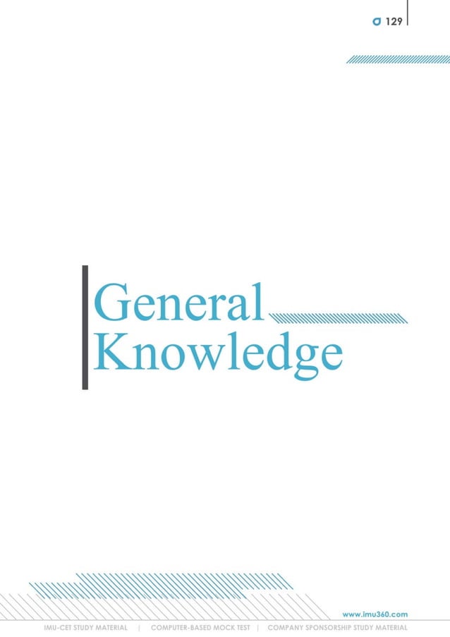 IMU CET Study Material Sample | PDF IMU CET Study Material Sample | PDF