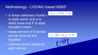 IMU and LiDar vision system using Neural network | PPTX