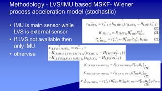 IMU and LiDar vision system using Neural network | PPTX