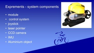 IMU and LiDar vision system using Neural network | PPTX