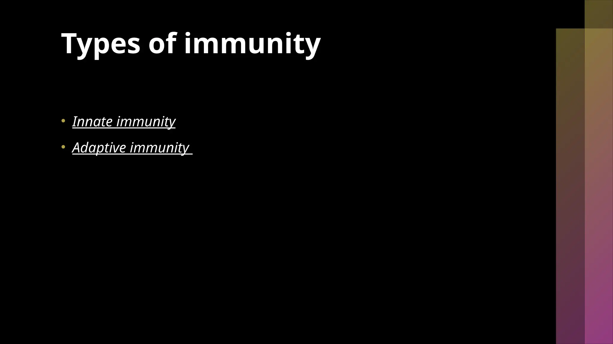 imune system ,it's types , autoimmune diseases | PPT