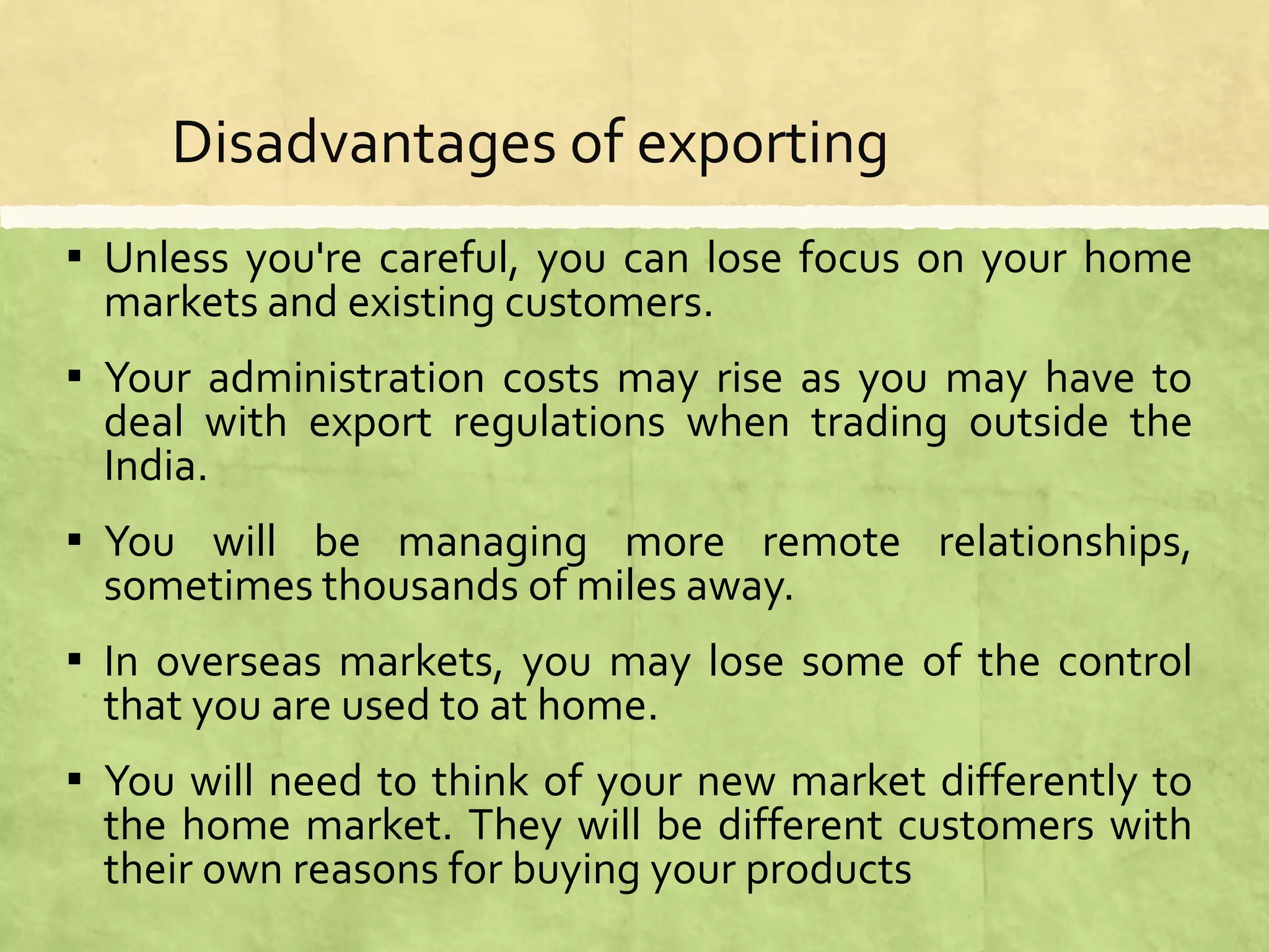 International Marketing/Domestic Marketing/scope/importance/challenges ...