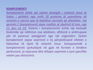 Imuniteti, imunoprofilaksia, mekanizmat mbrojtes | PPT