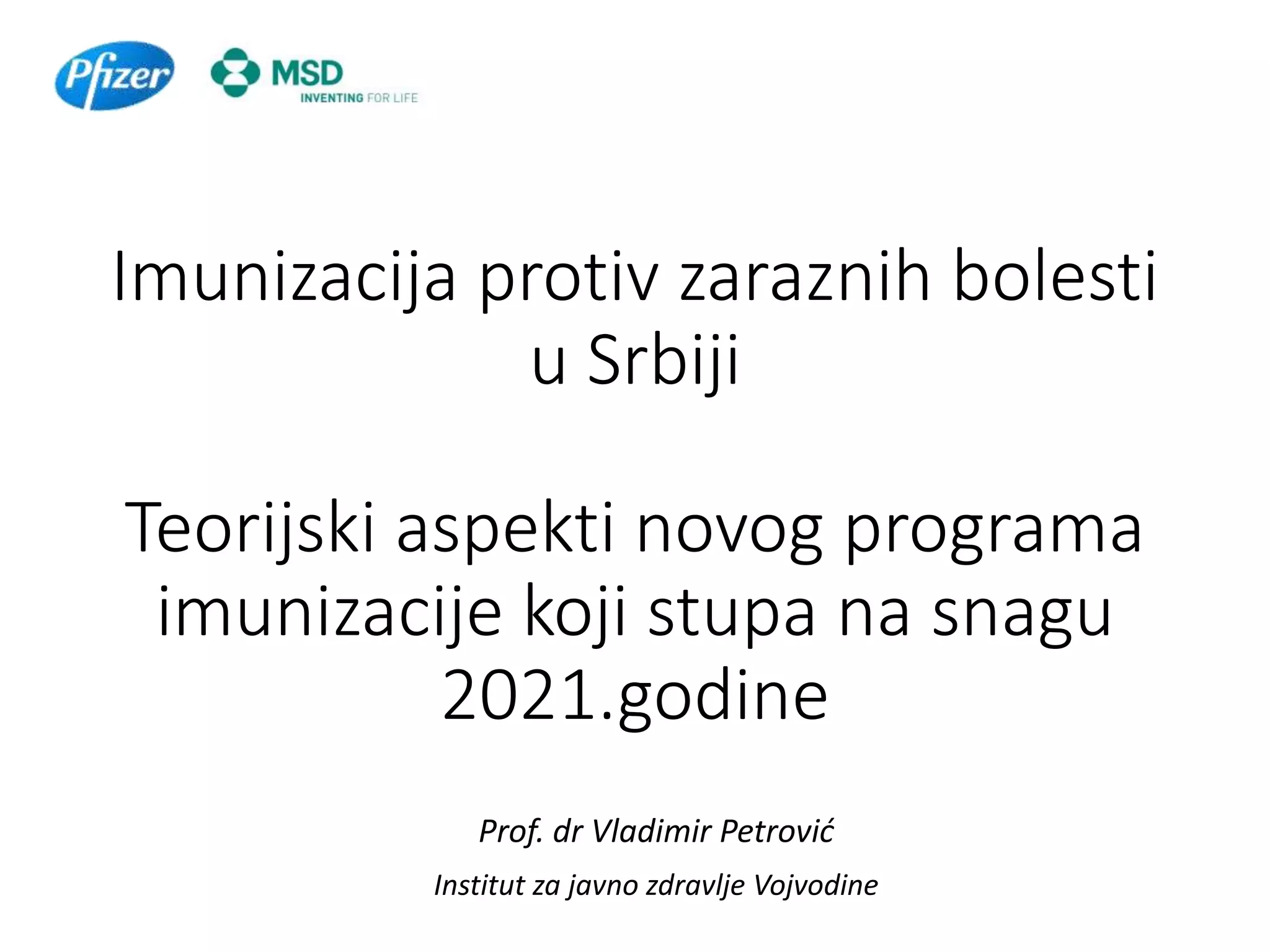 Imunizacija protiv zaraznih bolesti u Srbiji.pptx