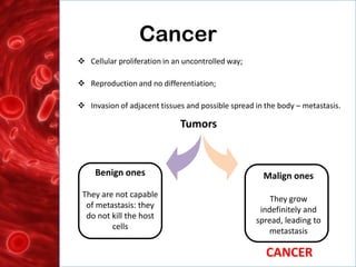 Immunobiology of cancer | PPTX