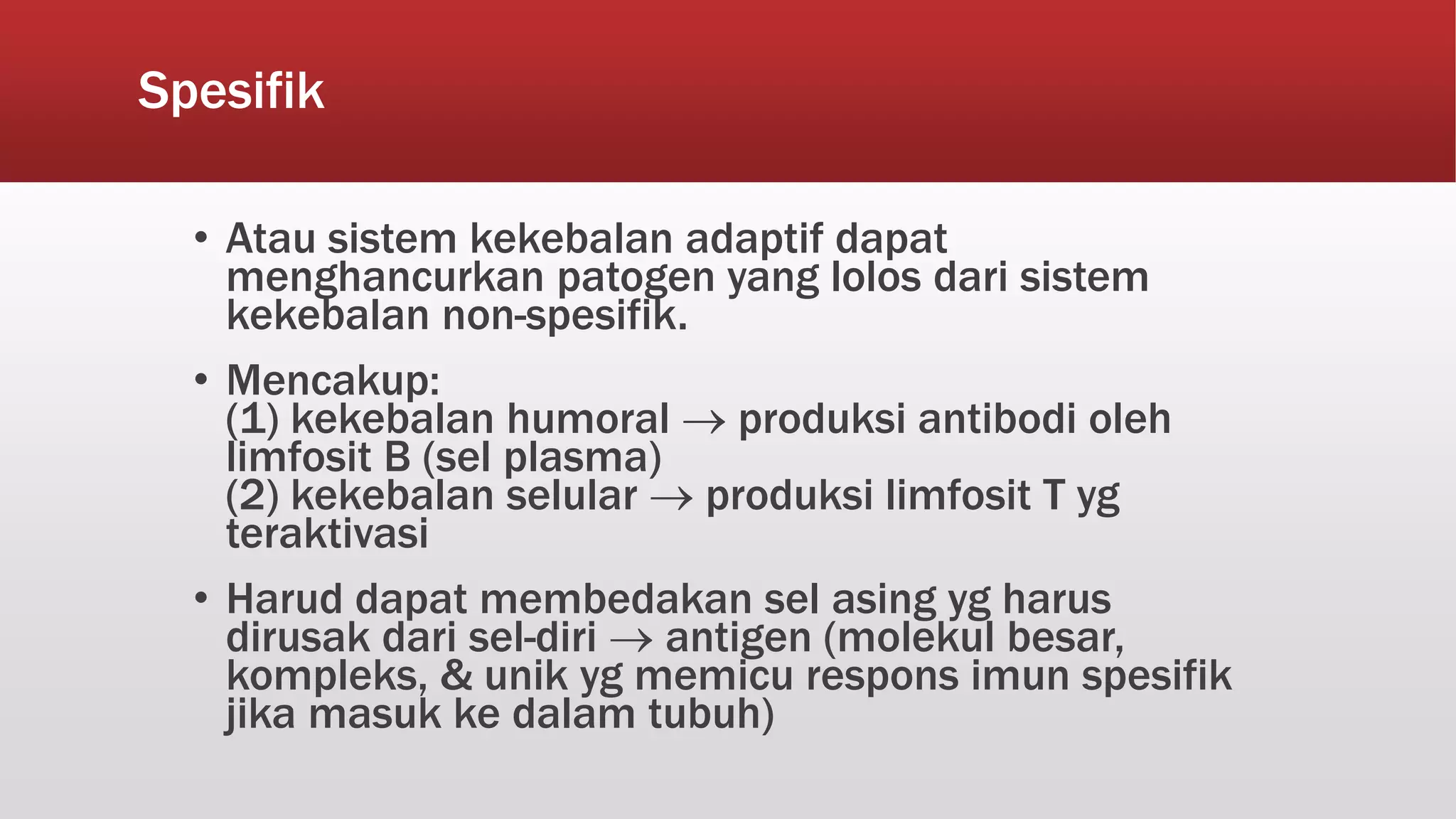 Imunologi sistem imun adaptive | PPTX