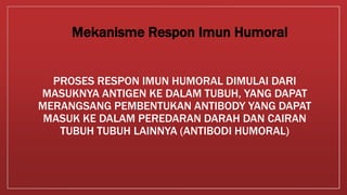Imunologi sistem imun adaptive | PPTX