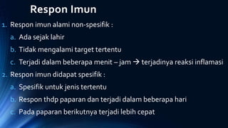 materi tentang sistem imun tubuh manusia | PDF