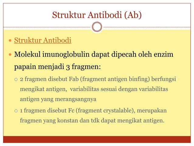 Imunologi; sistem imun spesifik | PPTX