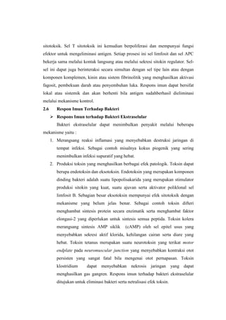 Imunologi terhadap infeksi | DOCX