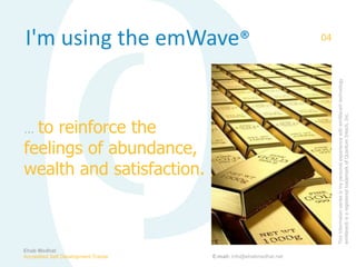 I'm using the emWave - English | PDF