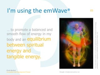 I'm using the emWave - English | PDF