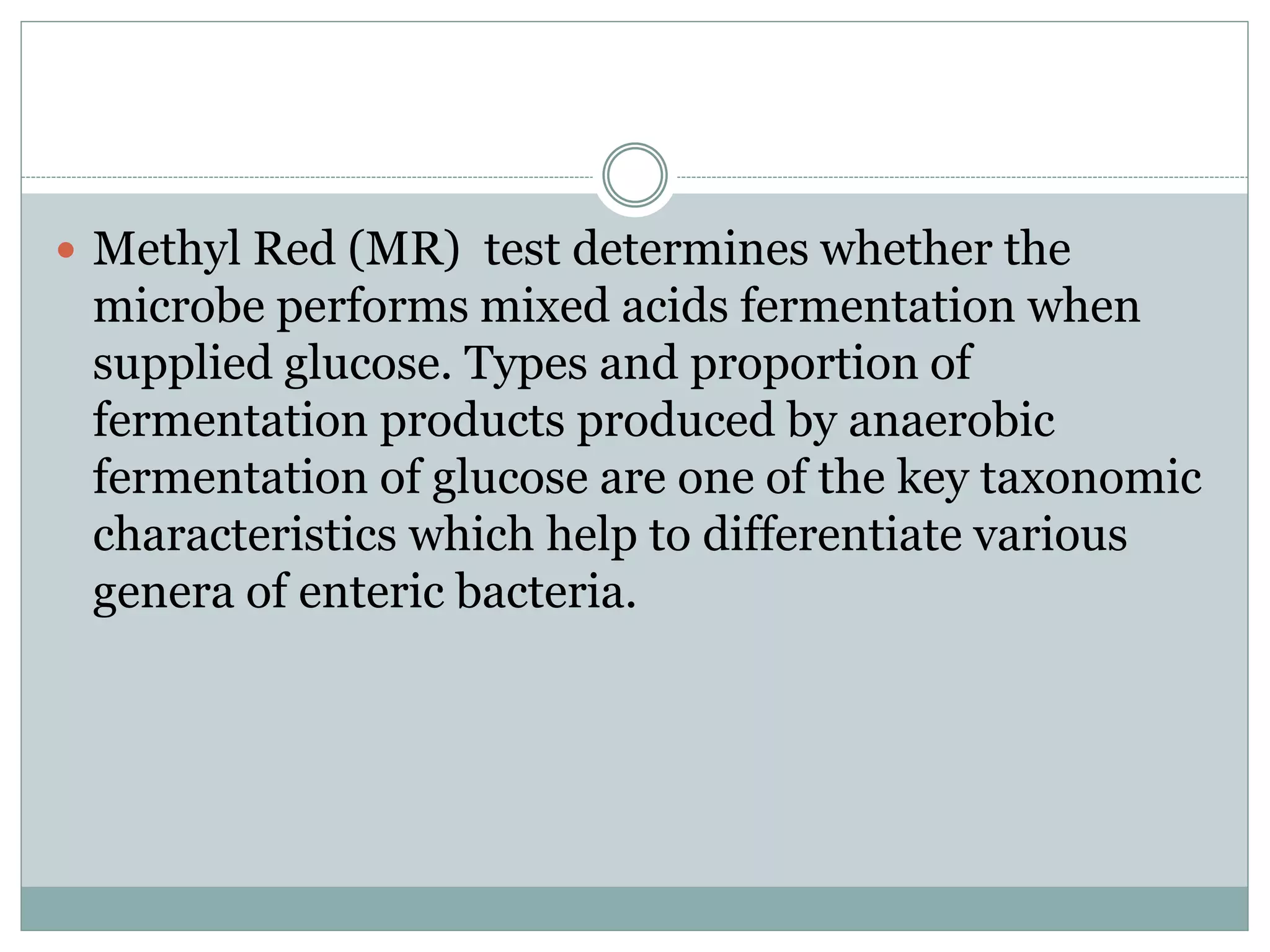 IMViC (Biochemical test) | PPTX
