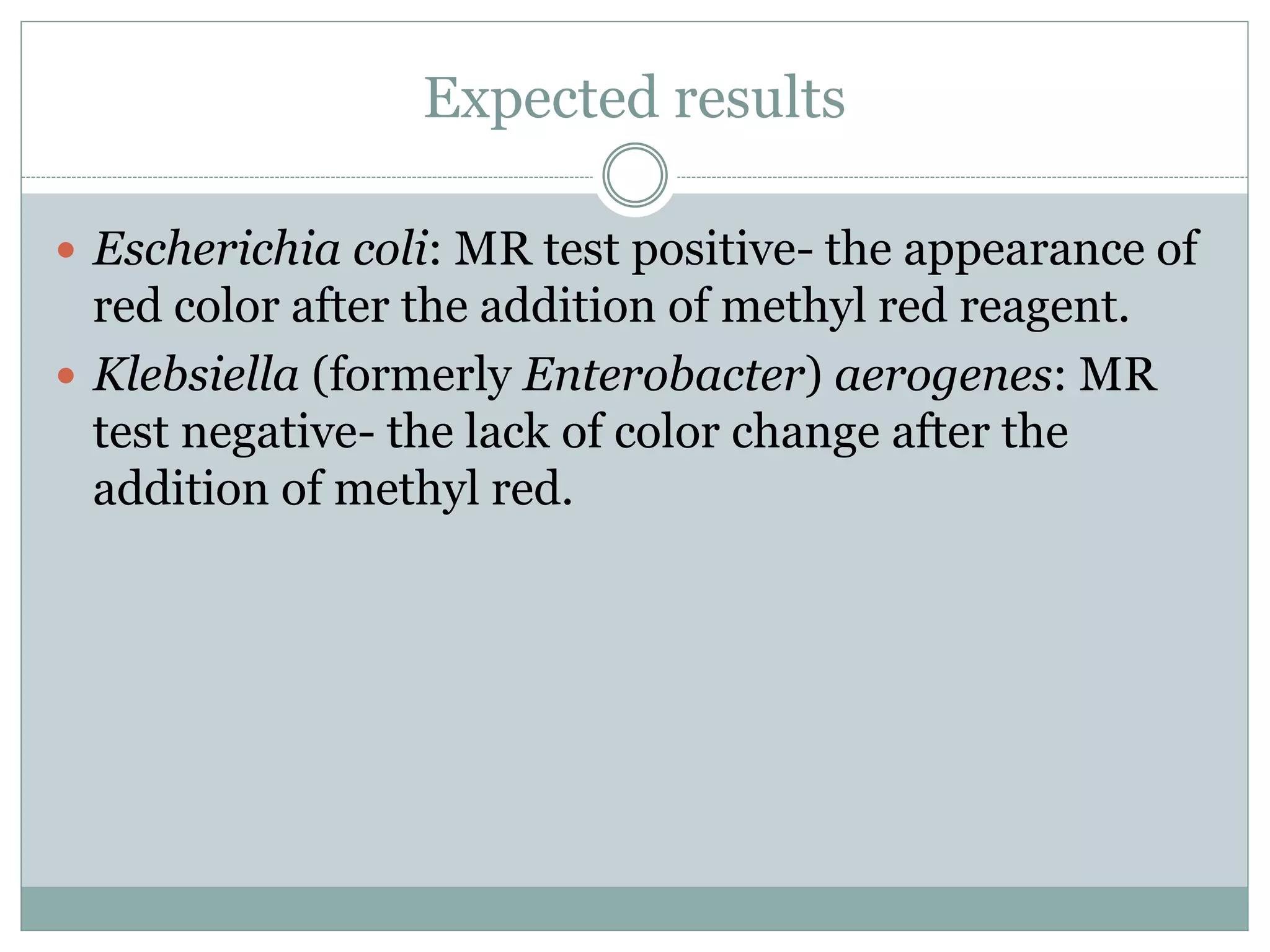 IMViC (Biochemical test) | PPTX