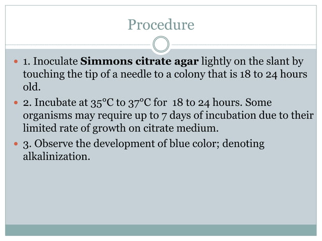 IMViC (Biochemical test) | PPTX | Chemistry | Science