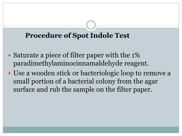 IMViC (Biochemical test) | PPTX | Chemistry | Science