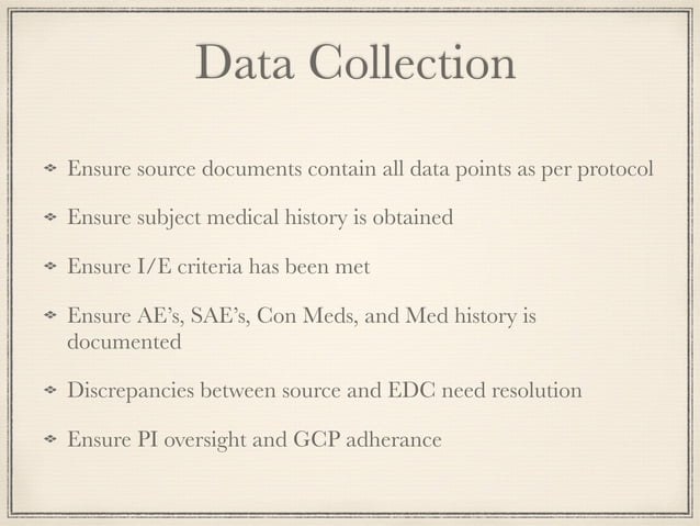 Interim Monitoring Visits | PDF