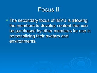 IMVU presentation | PPT