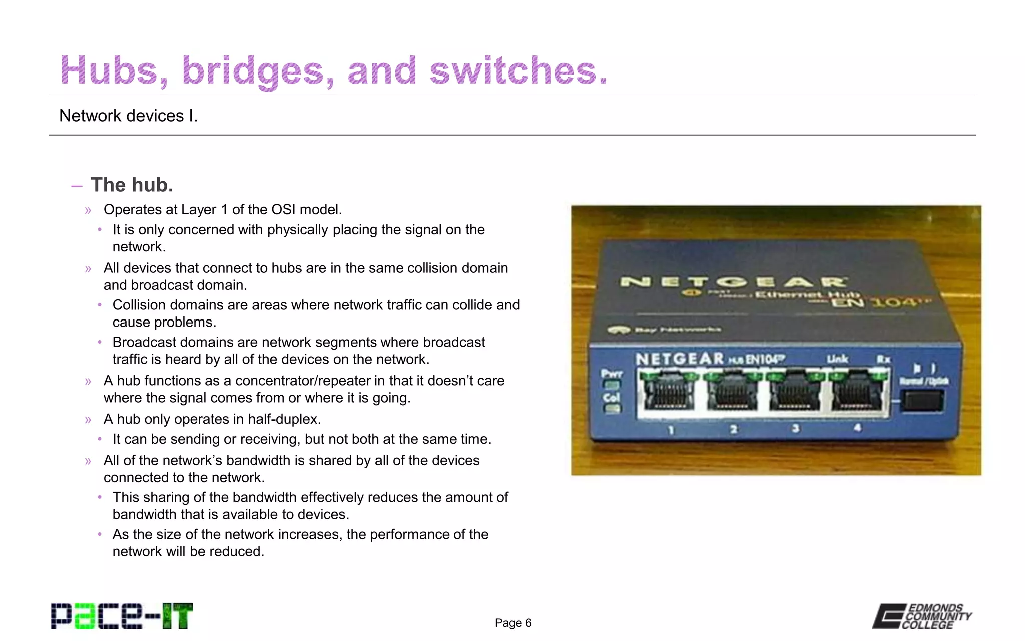 Pace IT - Network Devices (part 1) | PPTX