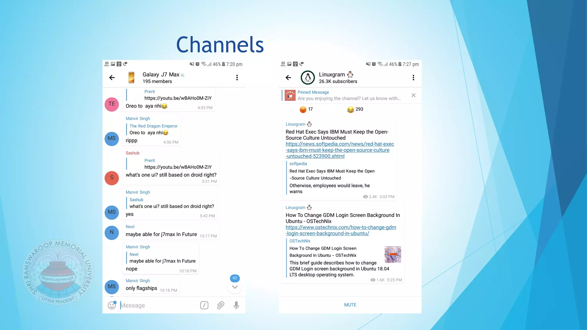 Open Source Telegram Based Instant Messenger | PDF