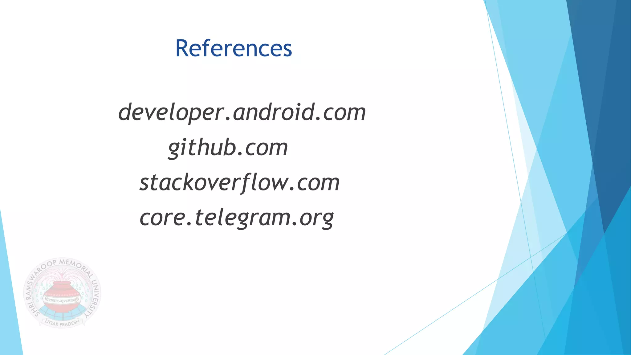 Open Source Telegram Based Instant Messenger | PDF