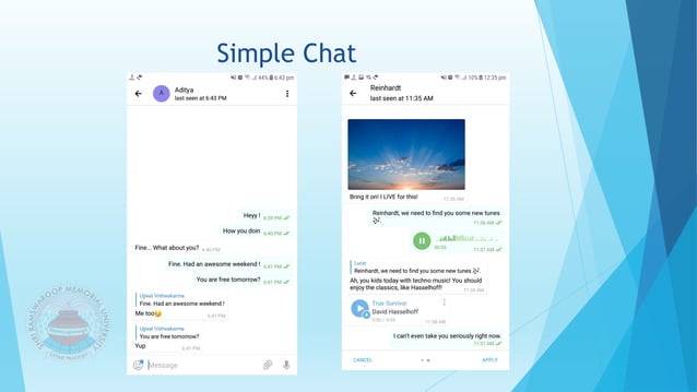 Open Source Telegram Based Instant Messenger | PPT
