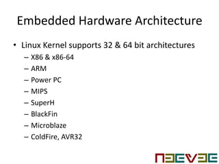 NXP IMX6 Processor - Embedded Linux | PPT